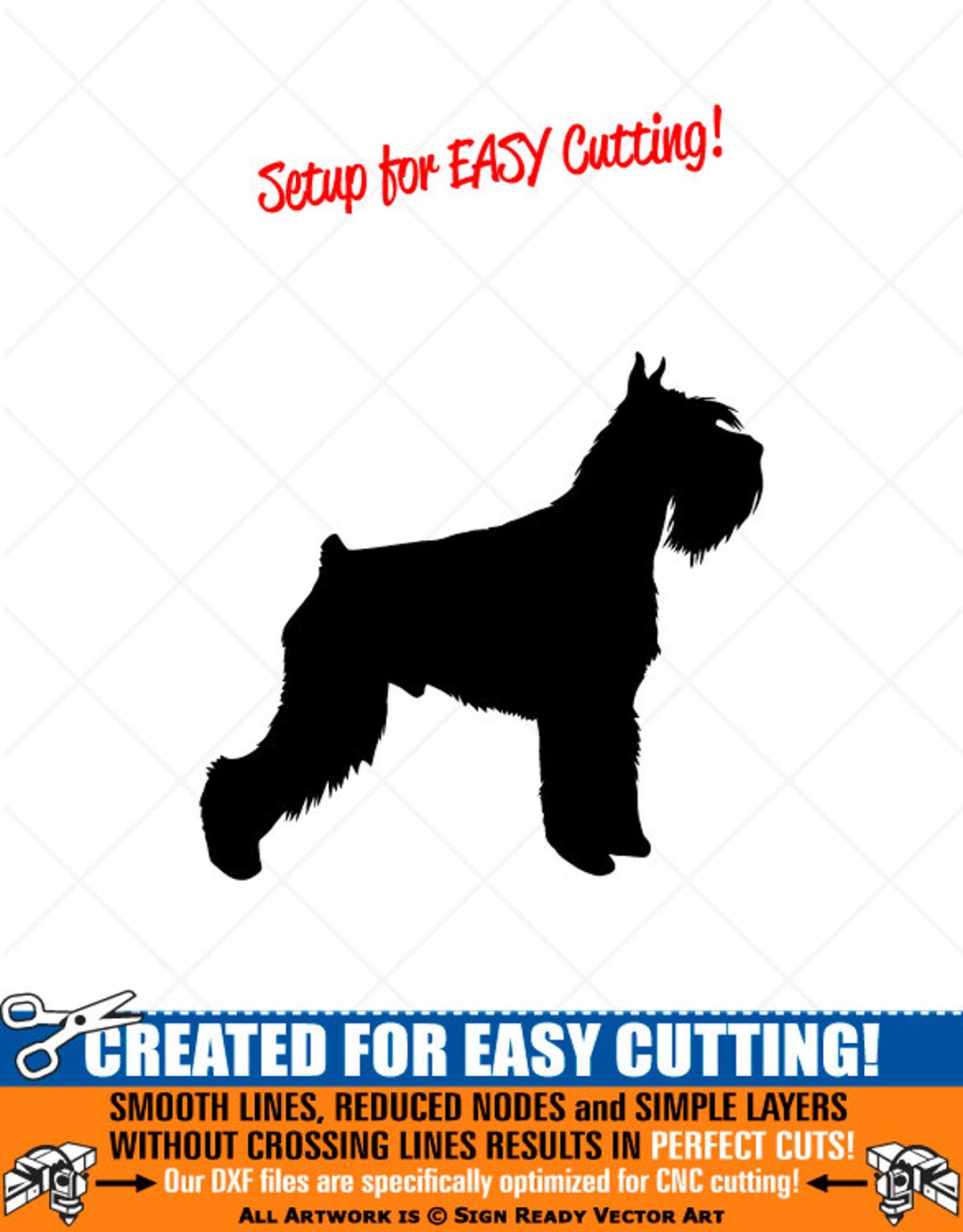 Schnauzer SVG Dog Silhouette Clipart-vector Clip Art Graphics Download ...