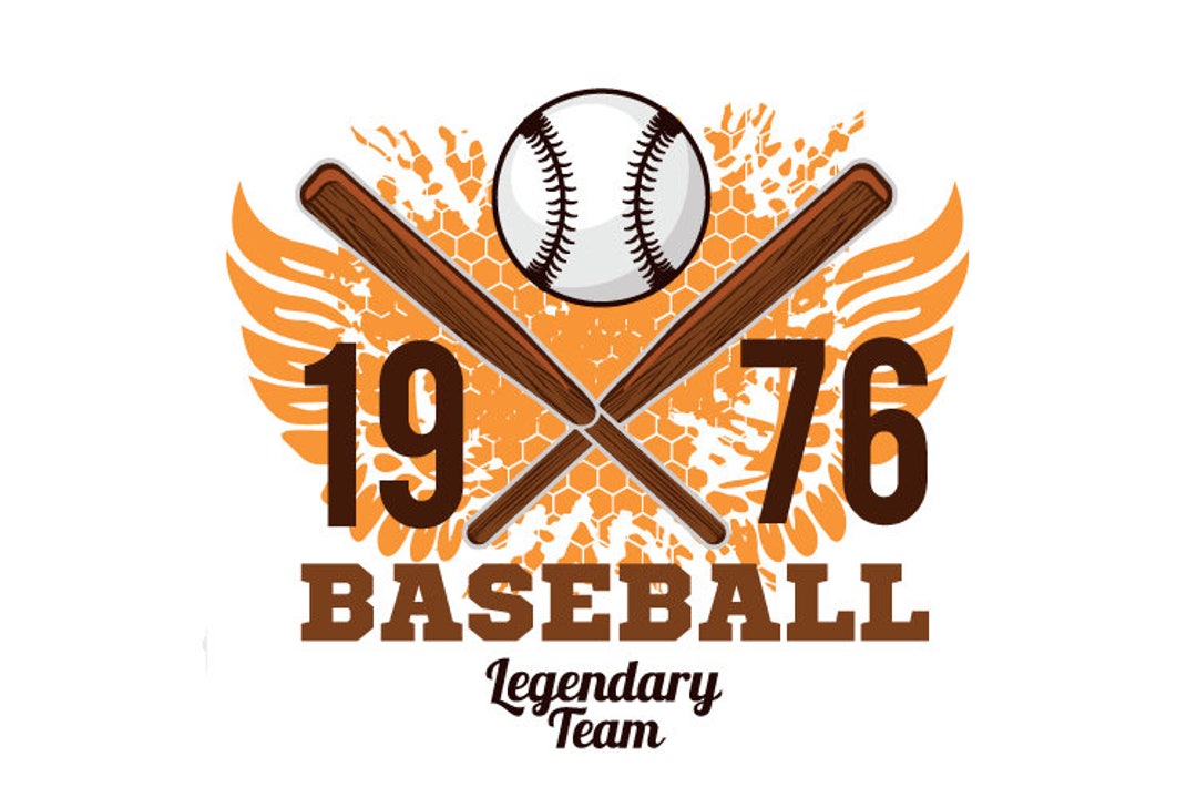 BASEBALL SPORTS Team Clipart -vector Clip Art Graphics-digital Download ...