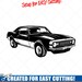 CHEVY Camaro SS 350 1967 Clipart-vector Clip Art Graphics-digital ...