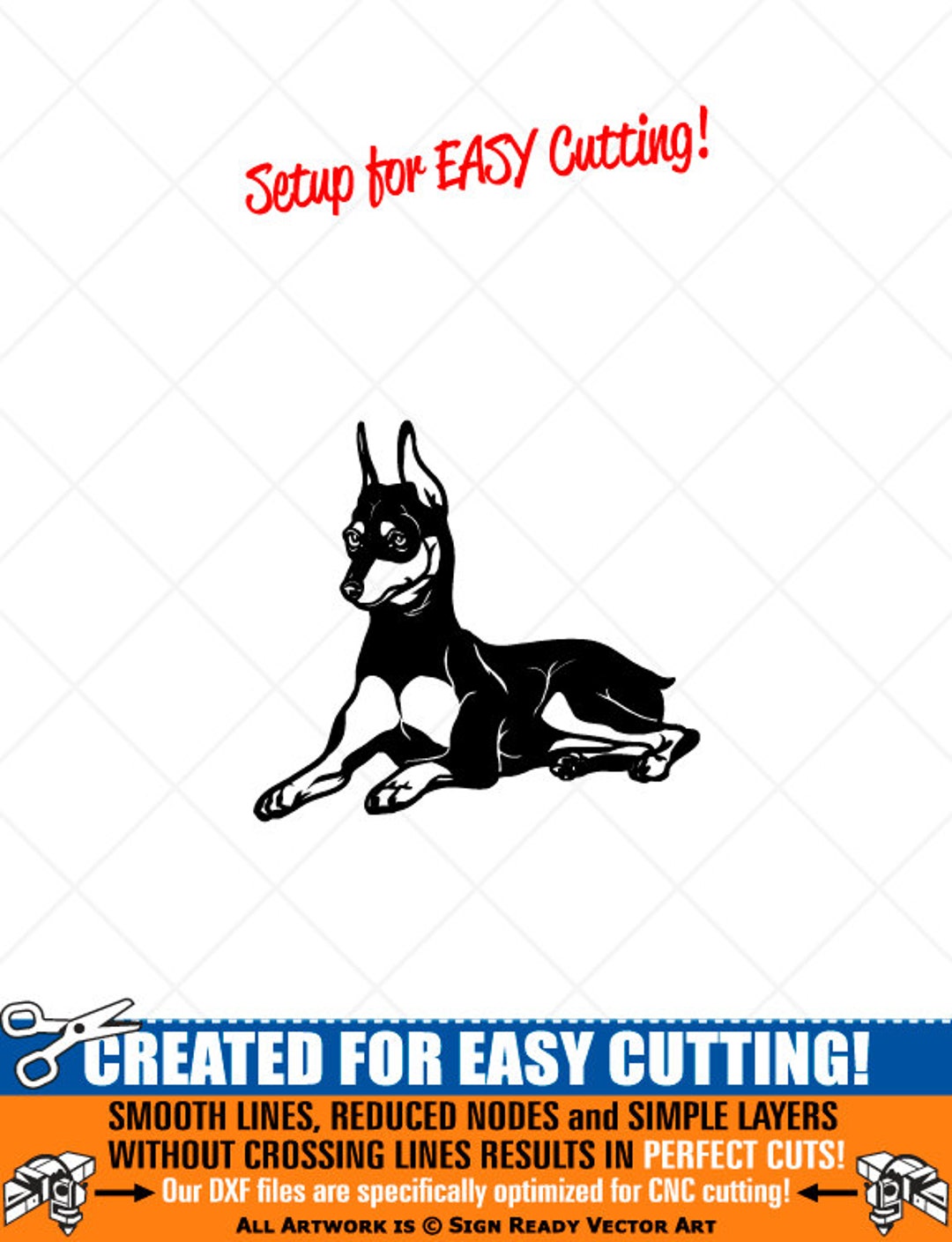 Miniature Pinscher Dog Clipart-vector Clip Art Graphics-digital ...