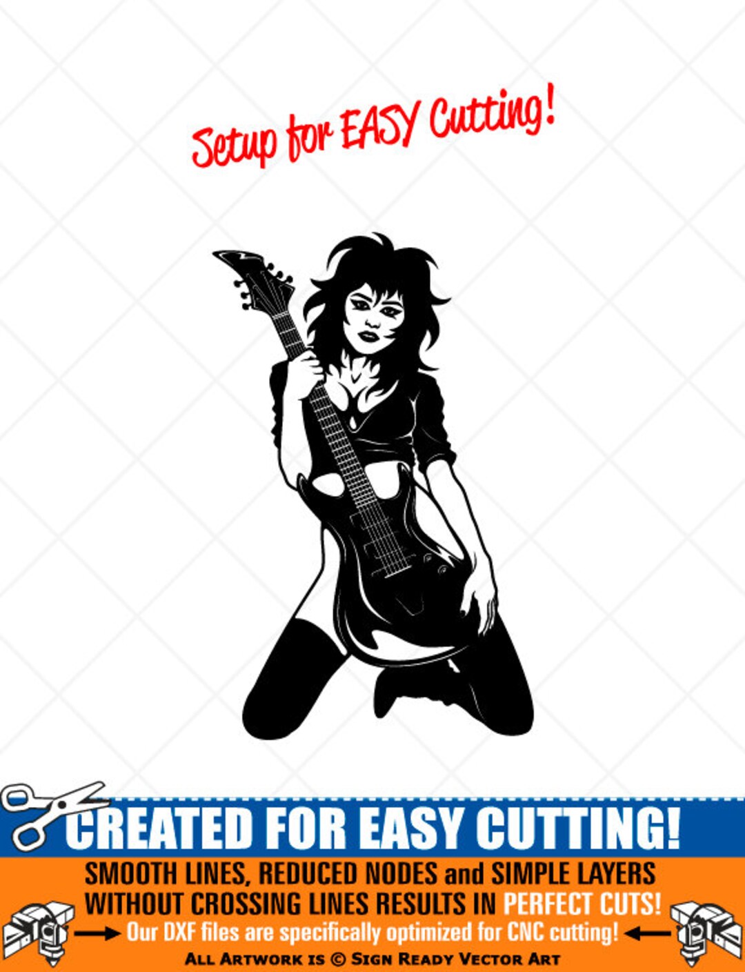 Rocker Girl Clipart Png