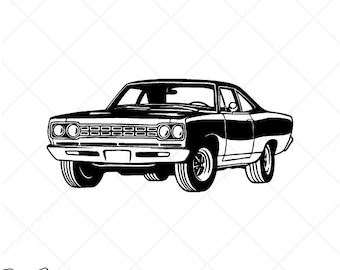 1969 Road Runner Vector - Etsy