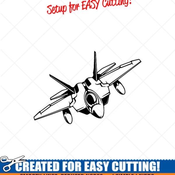 F22 Raptor Svg - Etsy