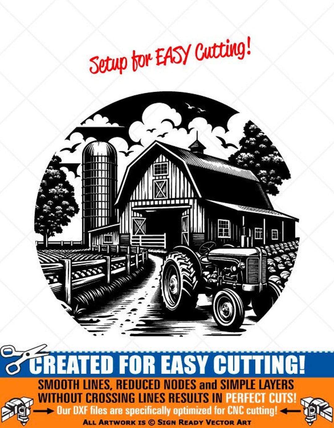 Farm SVG Clipart-farming Vector Clip Art-digital Download Image ...