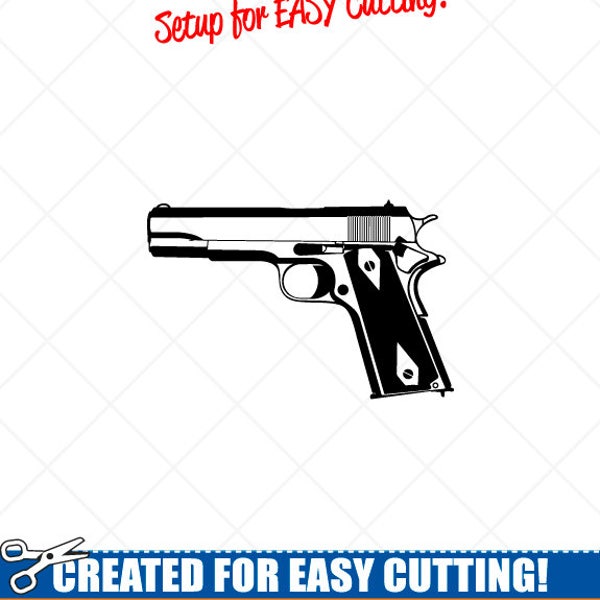 Colt 45 Svg - Etsy