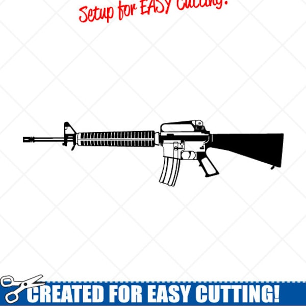 M16 Rifle - Etsy