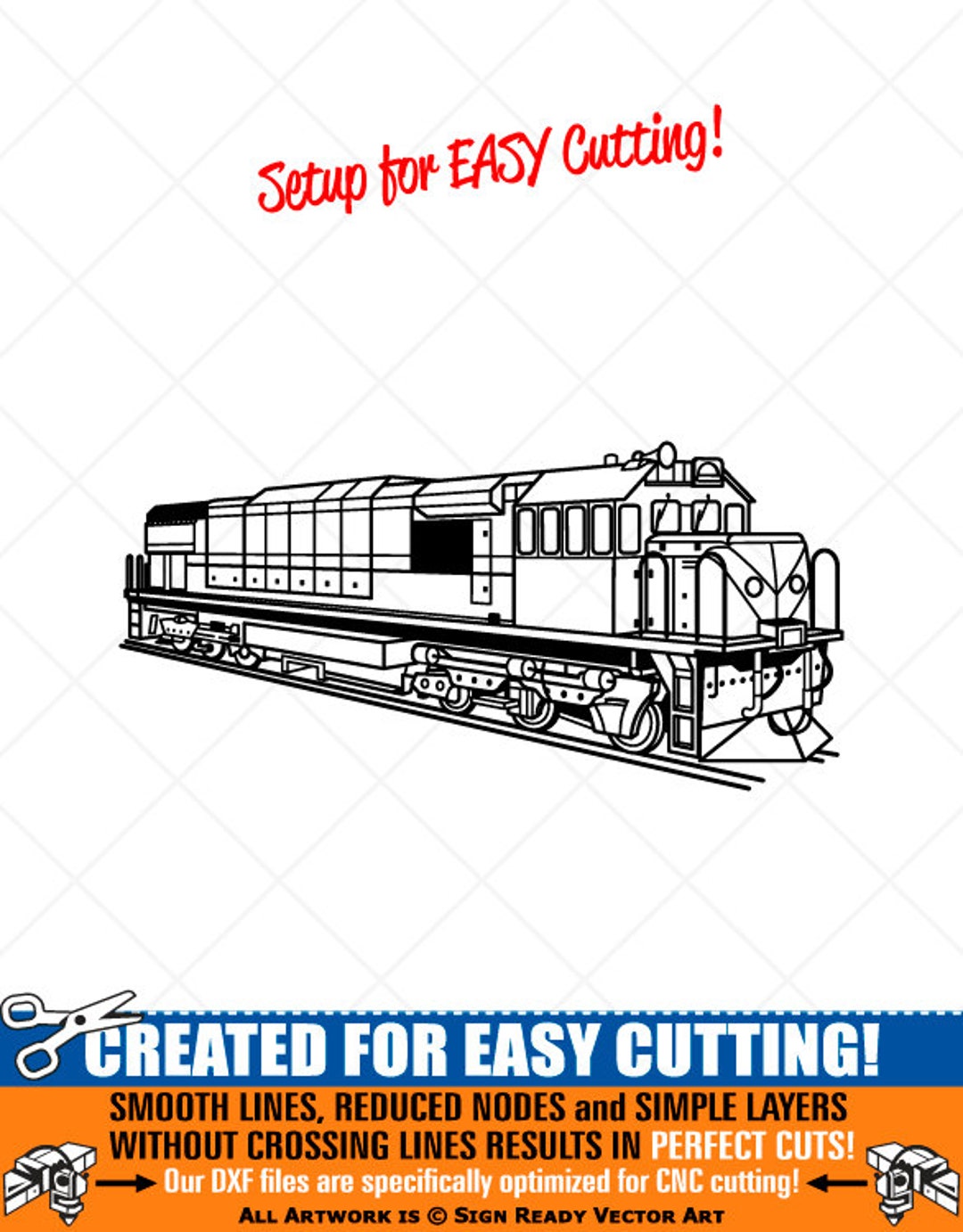 Train Engine SVG, Clipart -vector Clip Art Graphics-digital Download ...