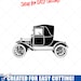 Ford Model-t Clipart -vector Clip Art Graphics-digital Download Image ...