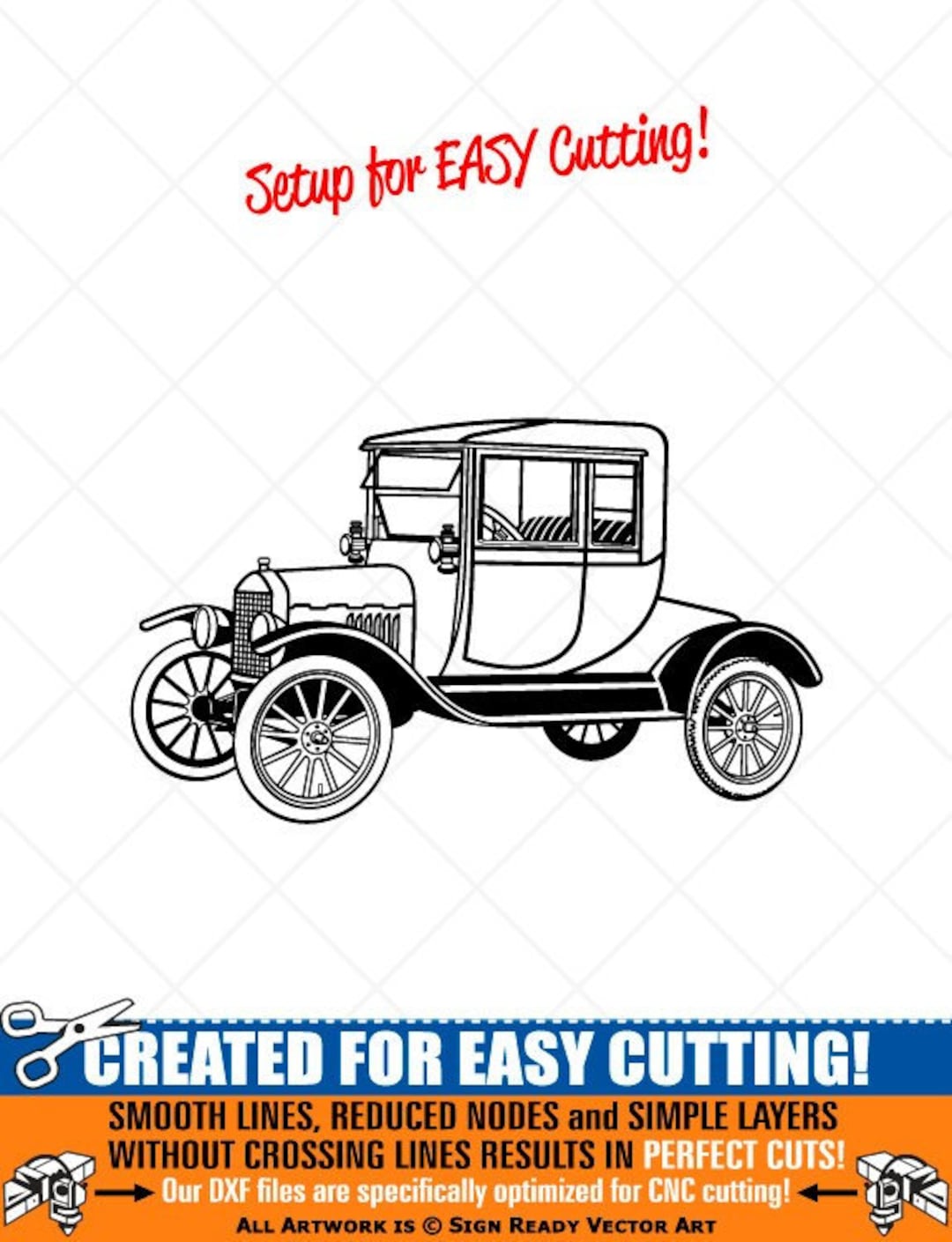 Ford Model-t Highboy Vintage Car Clipart -vector Clip Art Graphics ...