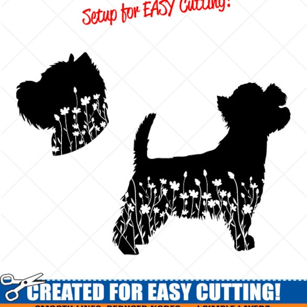 Westie Dxf - Etsy