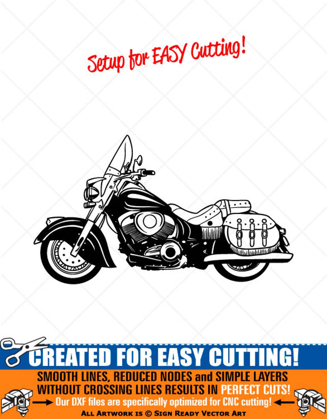 Indian Chief Vintage Motorcycle Svg Clipart-vector Clip Art Graphics ...