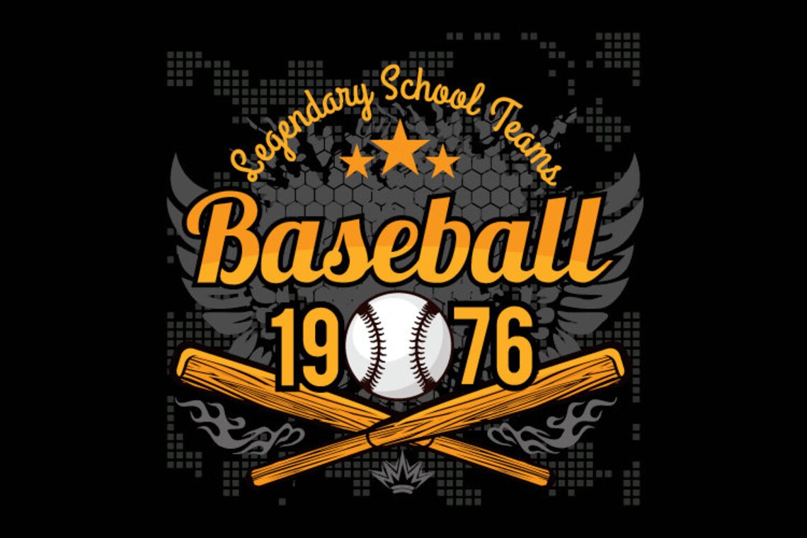 BASEBALL SPORTS Team Clipart vector Clip Art Graphics-digital - Etsy