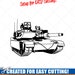 M1 Abrams Tank SVG, Clipart-vector Clip Art Graphics Image Download ...