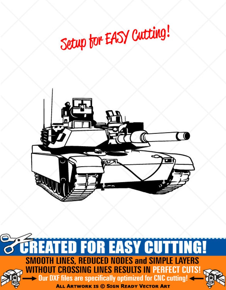 Buy M1 Abrams Tank SVG Clipart-vector Clip Art Graphics Image Online in ...