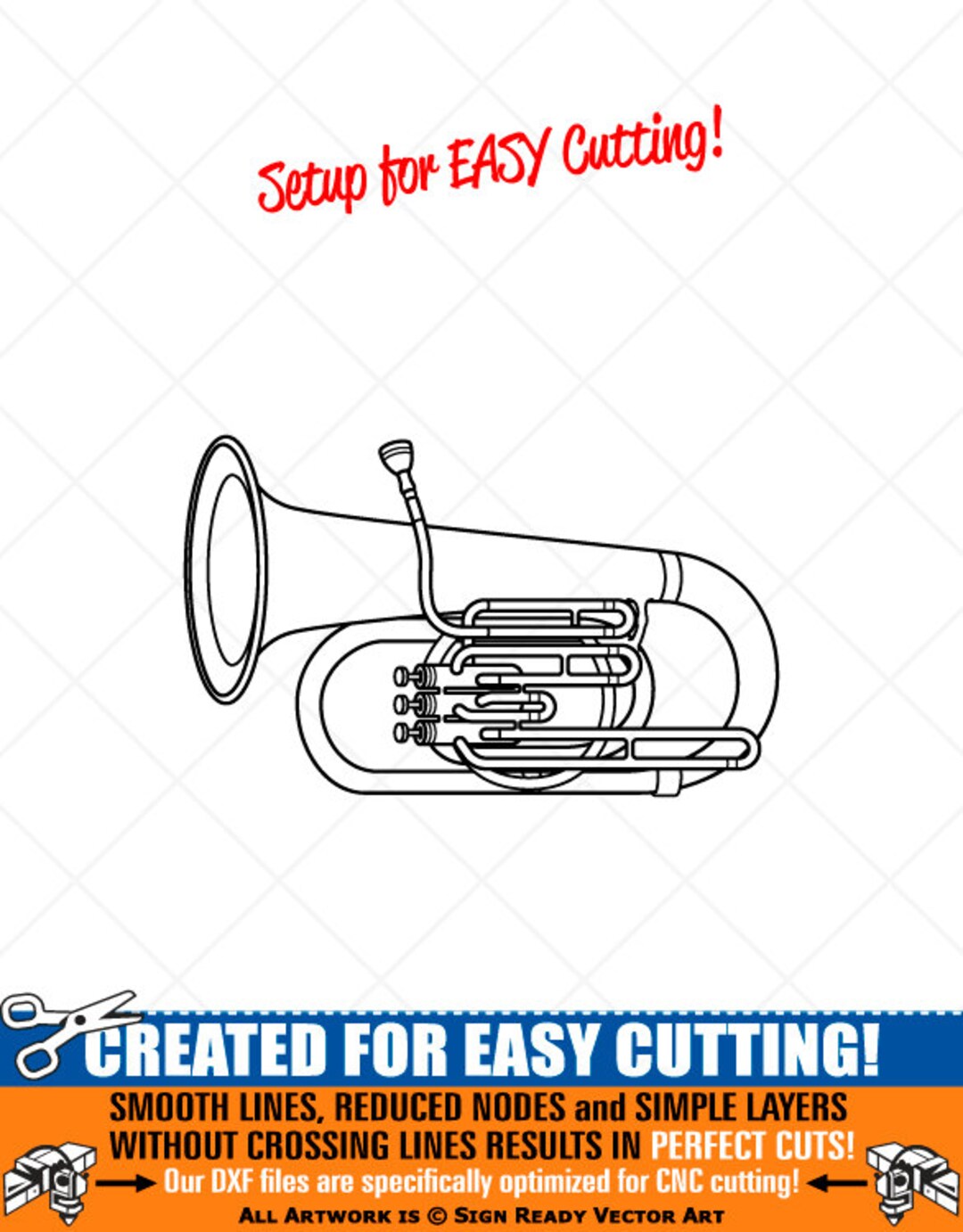 Tuba SVG Clipart-vector Clip Art-digital Download Image-cut Files-logo ...