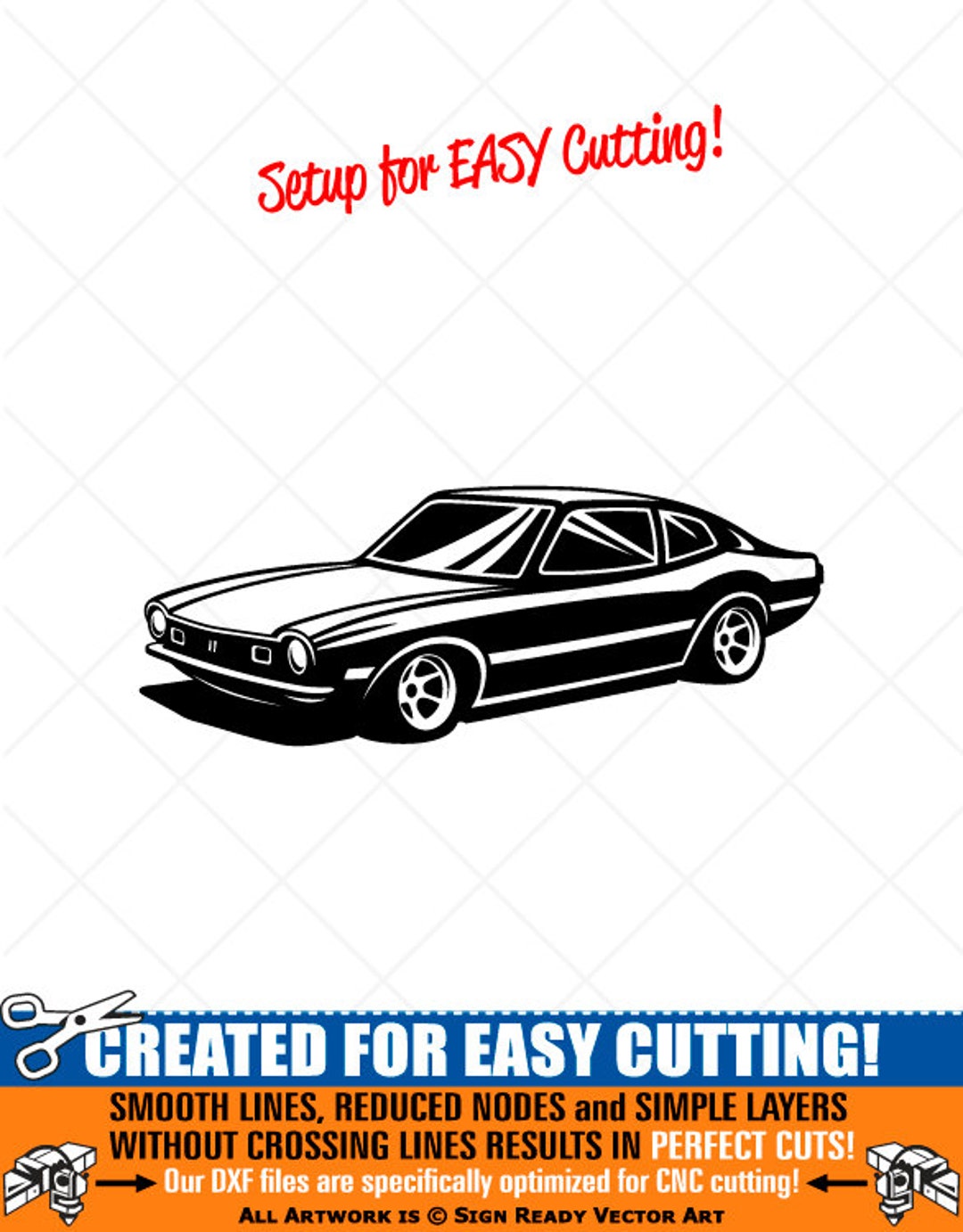 FORD Maverick 1970 Svg Clipart-vector Clip Art - Etsy
