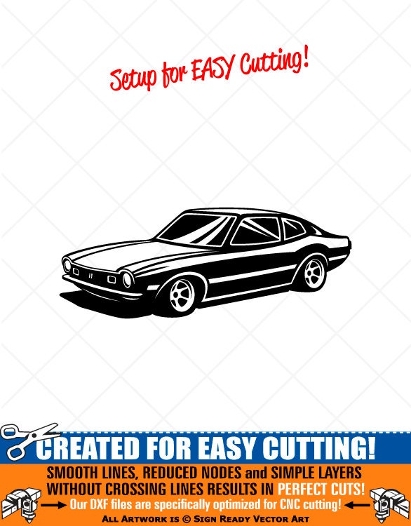 FORD Maverick 1970 Svg Clipart-vector Clip Art - Etsy