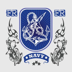 NAVY Military Clipart -vector Clip Art Graphics -digital Download Image ...