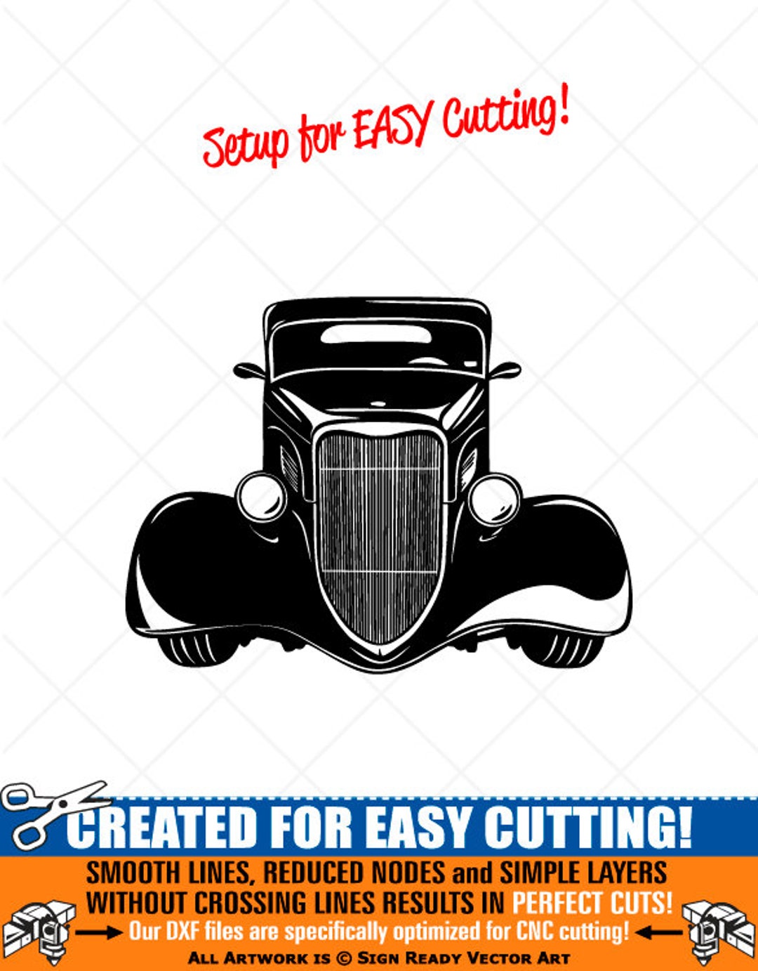 1933 Ford Coupe SVG Hot Rod Clipart-vector Clip Art Graphics-digital ...