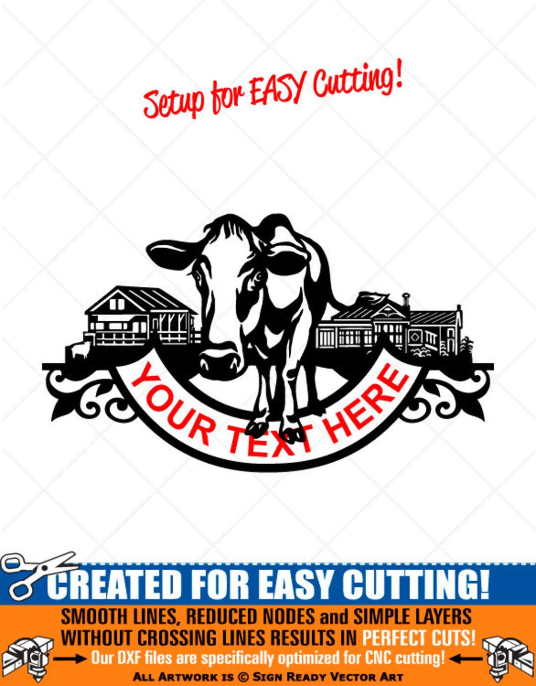 FARM LIFE Stencil Svg-clipart-vector Clip Art Graphics-digital Download ...