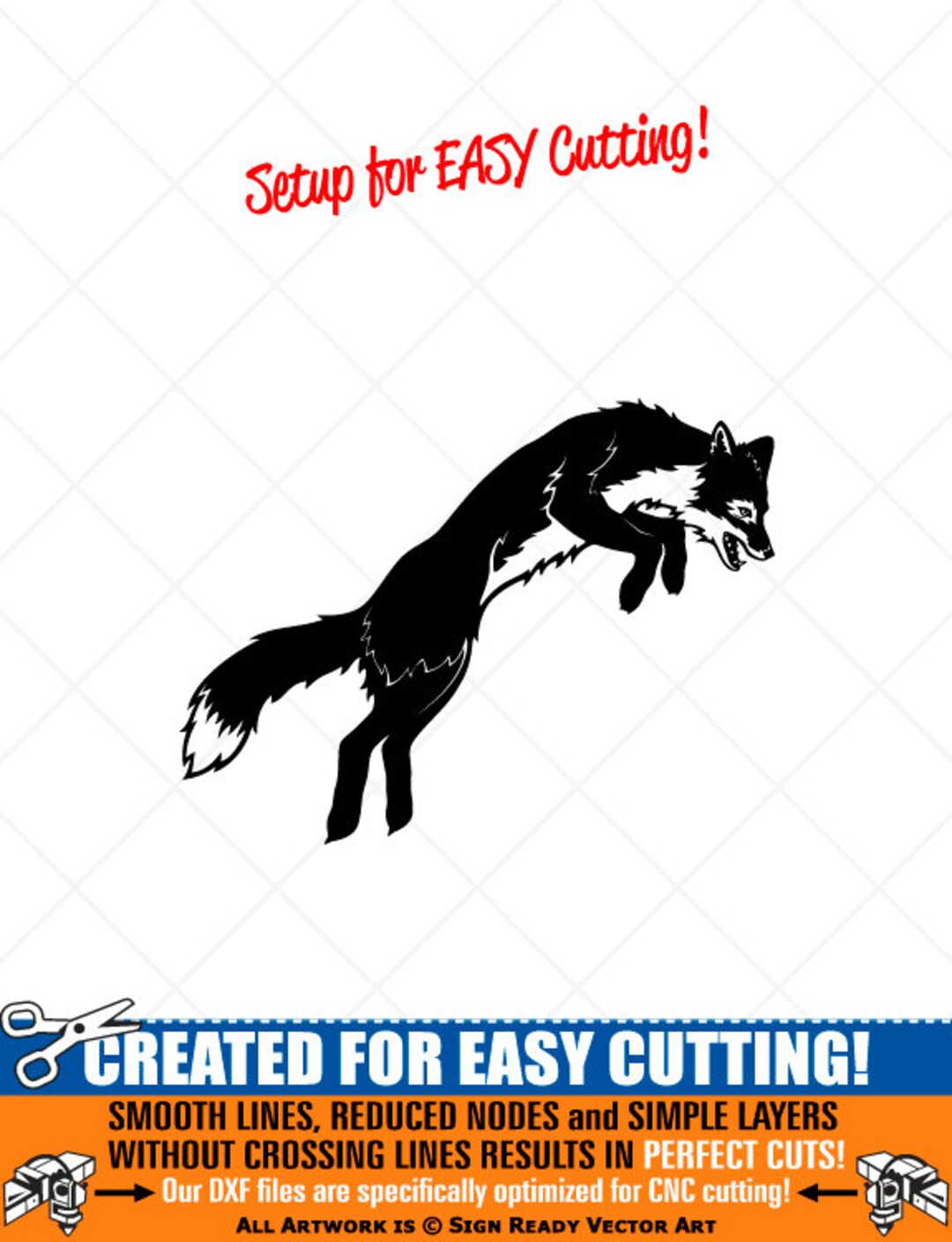 RED FOX Jumping Clipart -vector Clip Art Graphics -digital Download-cut ...