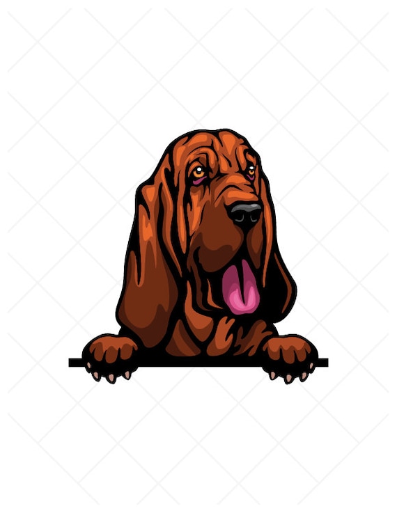 Hound Dog Howling Clipart