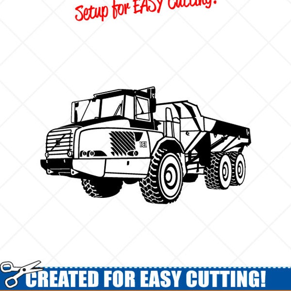 Dump Truck Clipart - Etsy