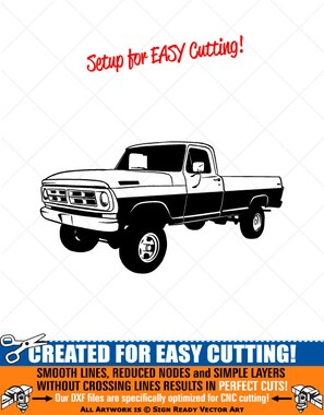 Ford F100 Dxf - Etsy