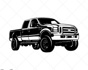 Svg Ford F250 Truck - Etsy