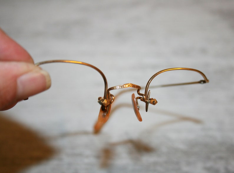 RARE FRAME Bausch & Lomb Glasses, Gold Wire Frame, Vintage Glasses ...