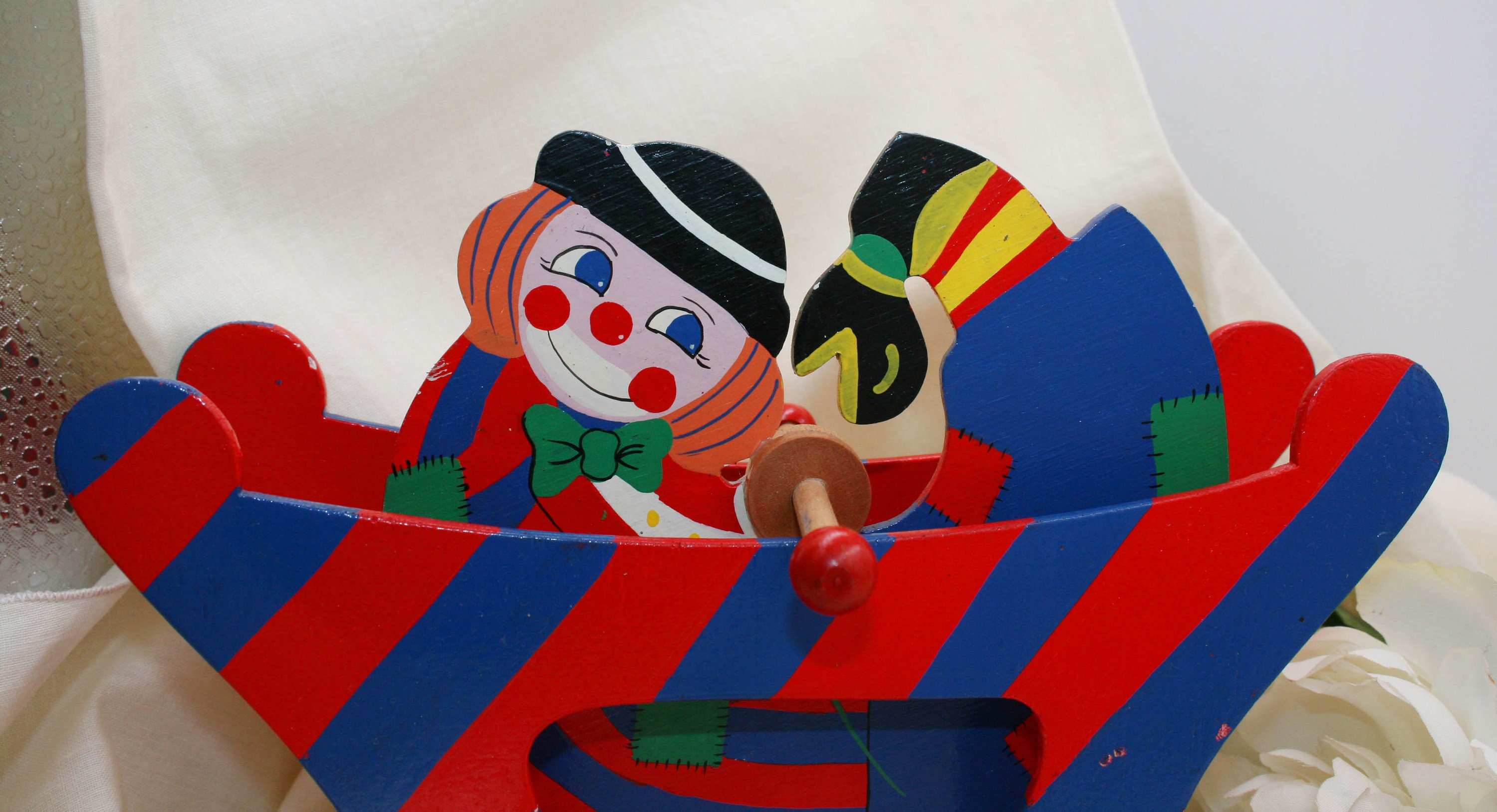 Decorative Vintage Beautiful Clown Carousel of the Italian - Etsy India