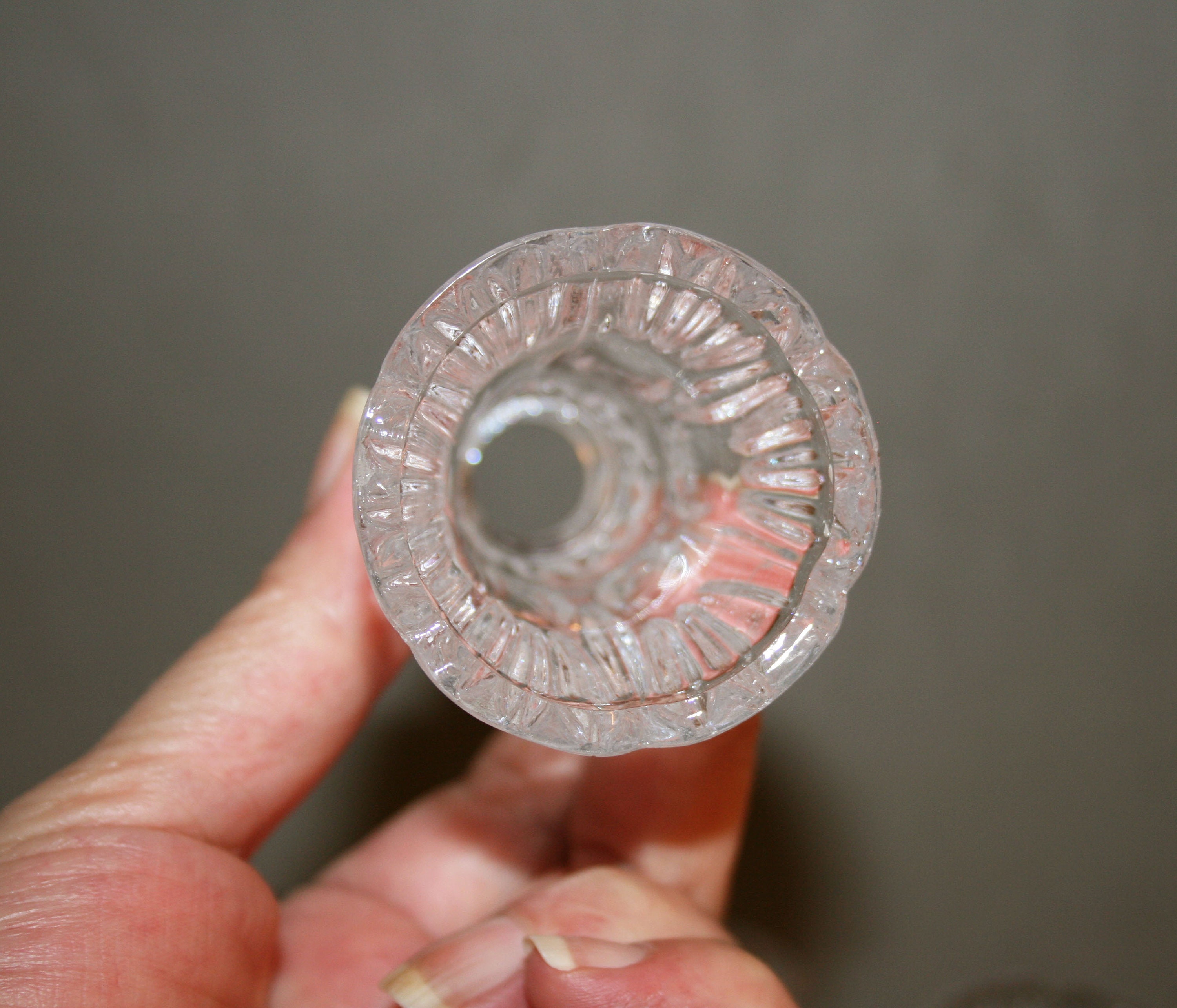 Replacement Cups for Chandeliers, Vintage Glass Lamp Holder, Chandelier ...