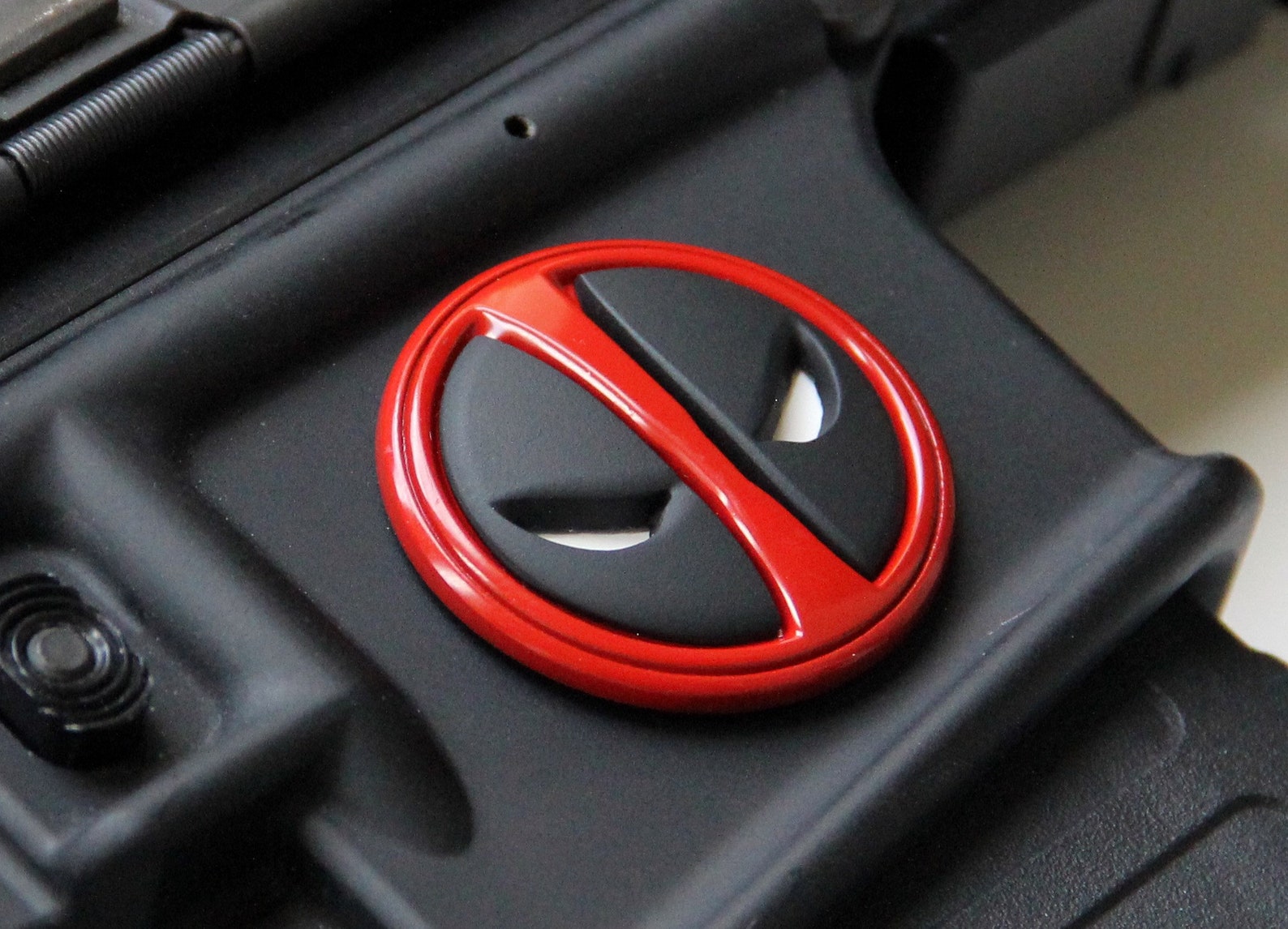 Deadpool Metal Emblem Badge Sticker Decal 5 Pack - Etsy