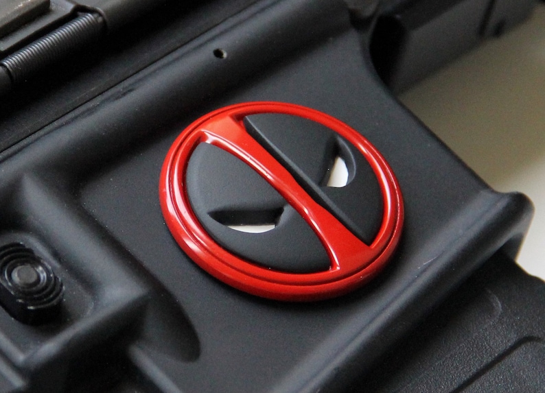 Deadpool Metal Emblem Badge Sticker Decal 5 Pack - Etsy