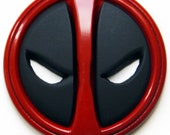 Deadpool Metal Emblem Badge Sticker Decal 5 Pack - Etsy