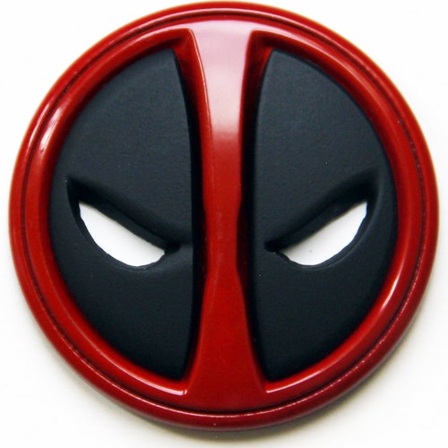 Deadpool Metal Emblem Badge Sticker Decal 5 Pack - Etsy