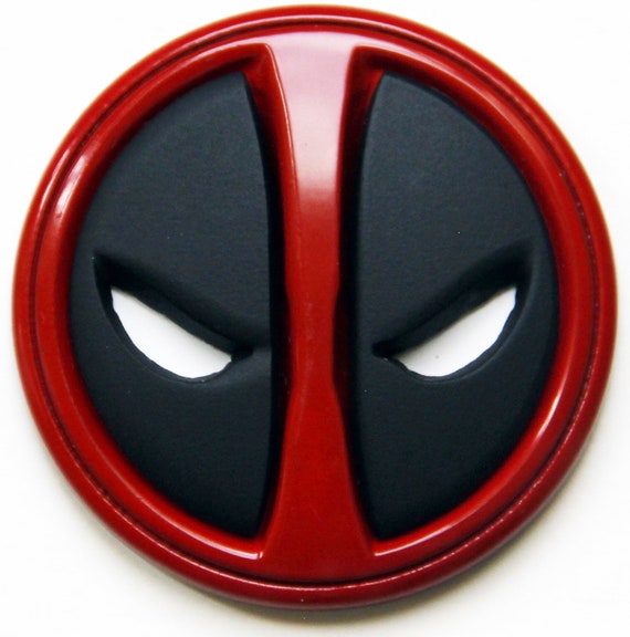 Deadpool Metal Emblem Badge Sticker Decal 5 Pack - Etsy