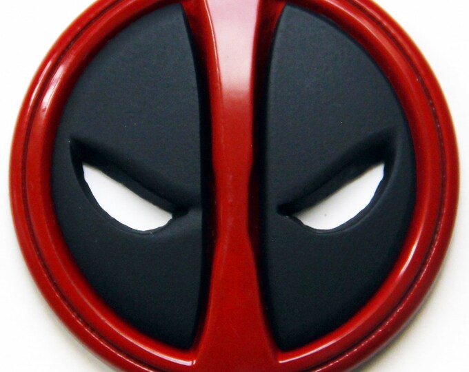 Deadpool Metal Emblem Badge Sticker Decal (5 Pack) - Etsy