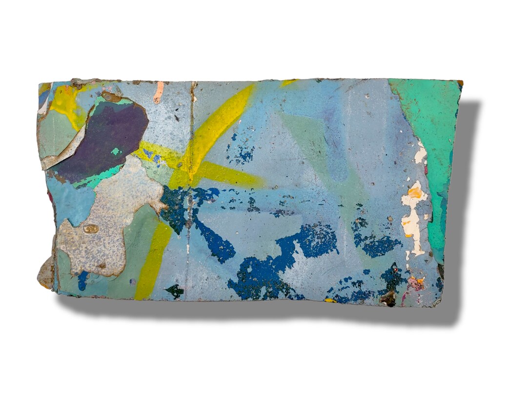 RAW Graffite (graffiti Fordite) Slab 1674g 11"x6"x1.06" - Etsy