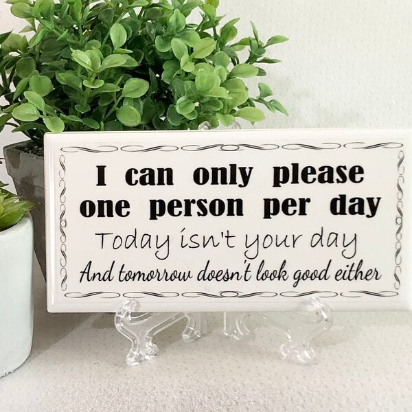 Sarcastic Desk Wall Decor Etsy