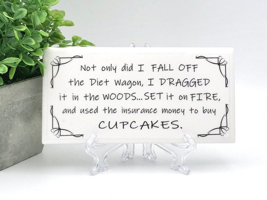 Funny Kitchen Sign/baking Sign/cupcake Pastry Food Sign/baker Gift ...