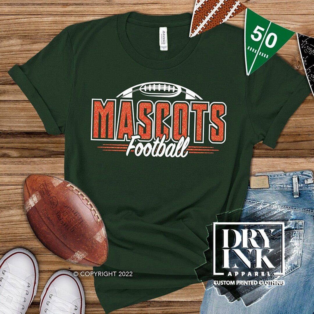 Custom Football Tshirt, Football Graphic Tshirt, Football Mom Tshirts ...