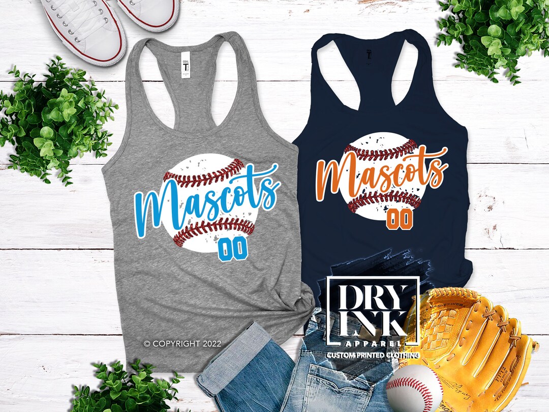 Custom Baseball Tank, Baseball Team Tank, Softball, Baseball Mom Tank ...