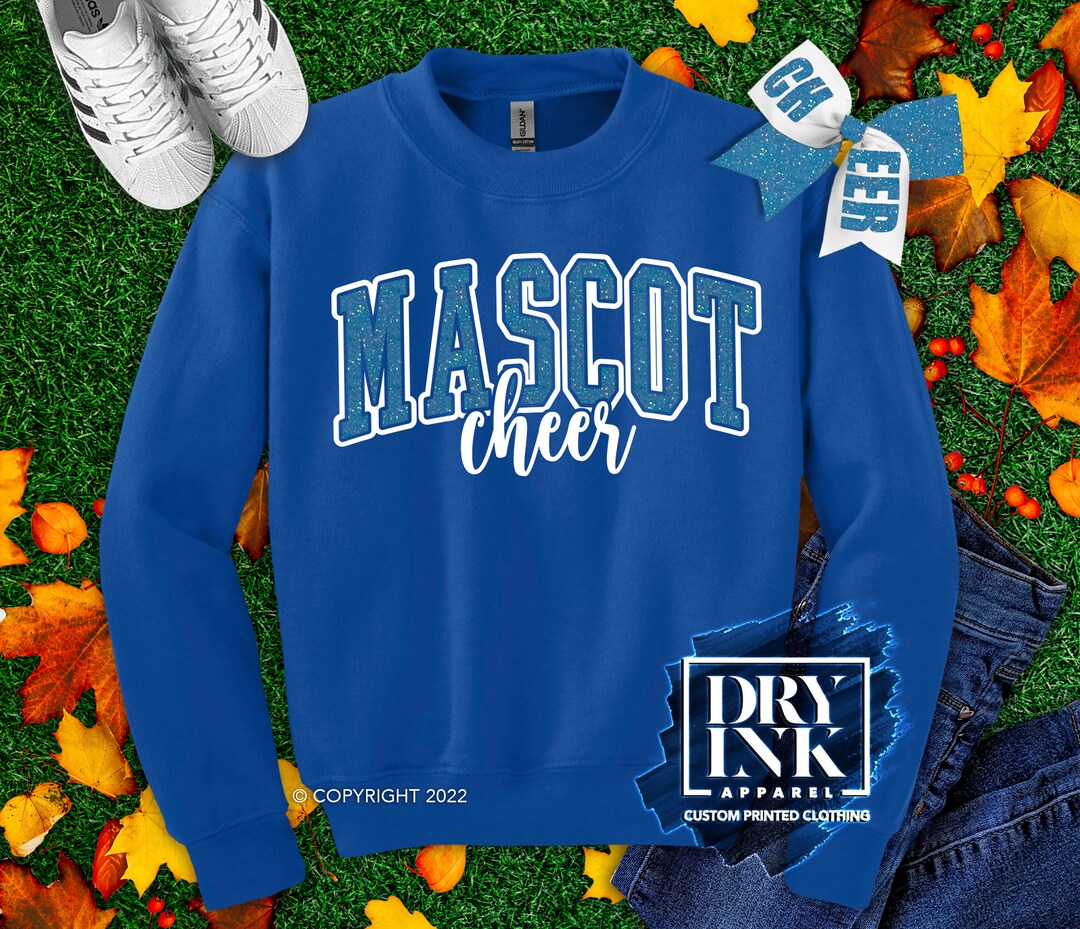 Custom Cheer Sweatshirt Youth, Girls Cheer Sweater, Cheer Gift, School ...