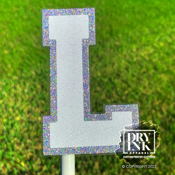 Varsity Letter Decal - Etsy