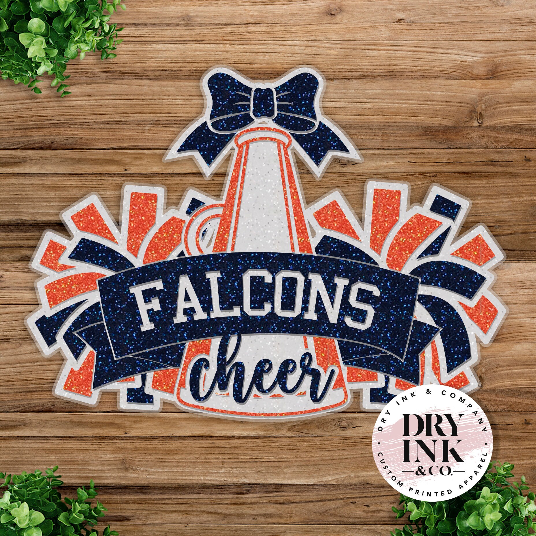 Custom Cheer Stickers Personalized Glitter Decal Sticker With - Etsy