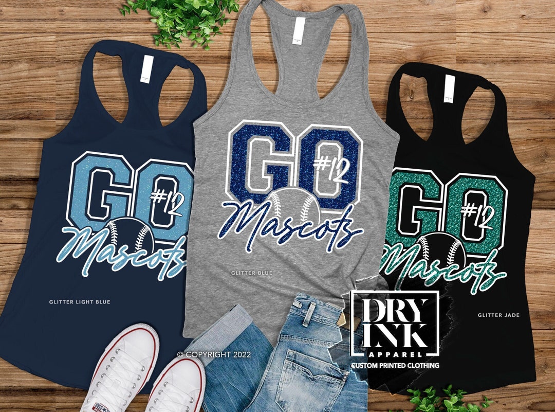 Custom Baseball Tank, Baseball Team Tank, Softball, Baseball Mom Tank ...