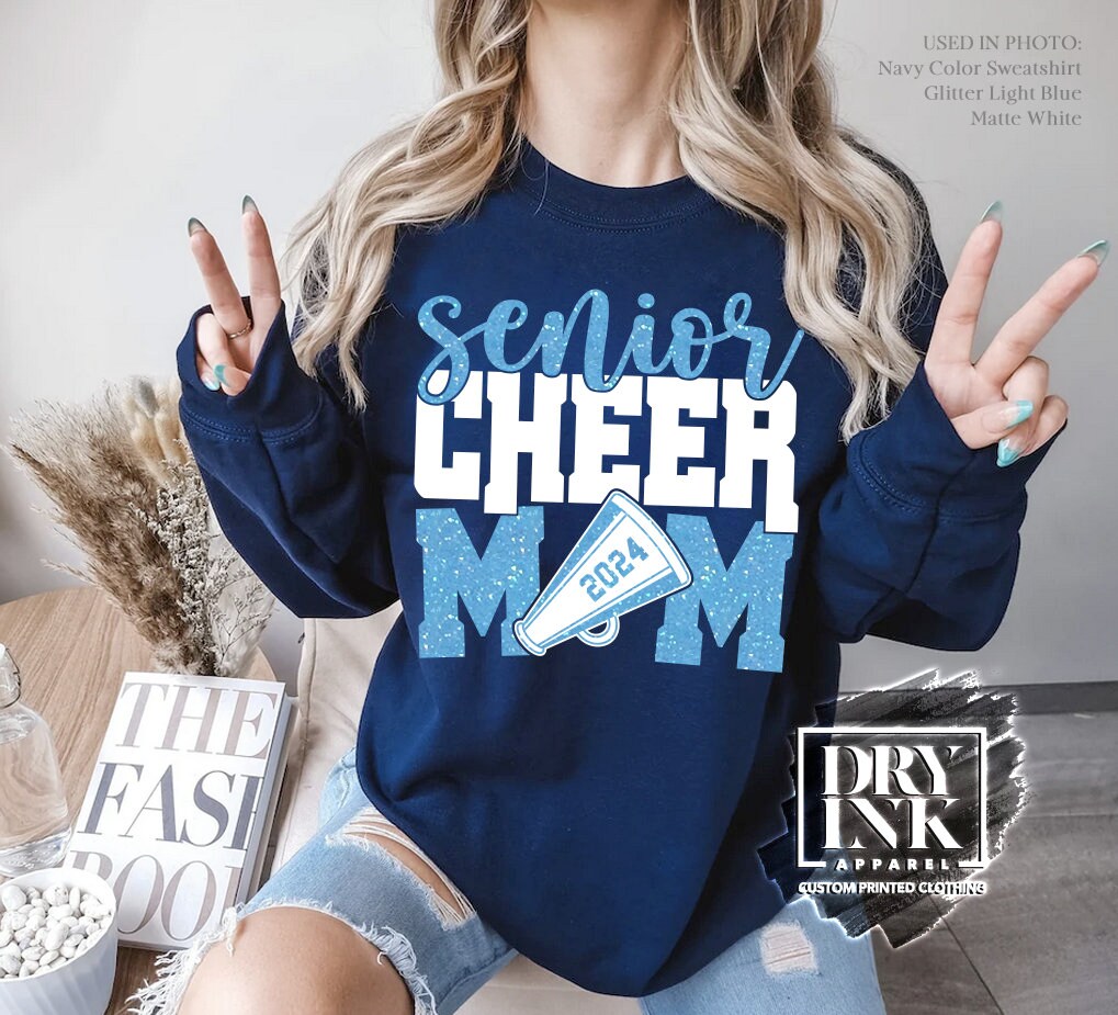 Custom Cheer Sweatshirt, Cheer Sweater for Mom, Cheer Swag, School ...