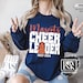 Custom Cheer Sweatshirt, Cheer Sweater for Girls, Cheer Swag, School ...