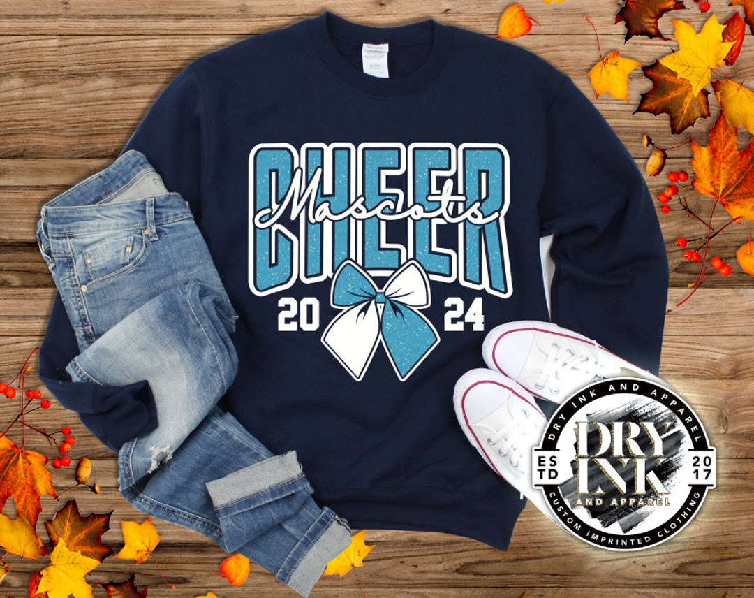 Custom Cheer Sweatshirt, Cheer Letters Poms, Cheer Jacket, Cheer Coach ...